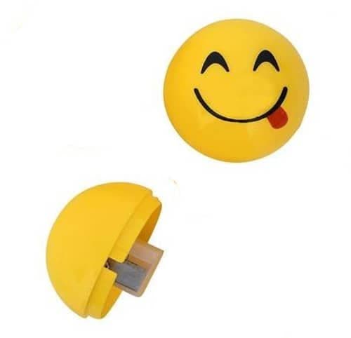 Emoji Pencil Sharpener - Tongue Out Smiley | Kids Gift