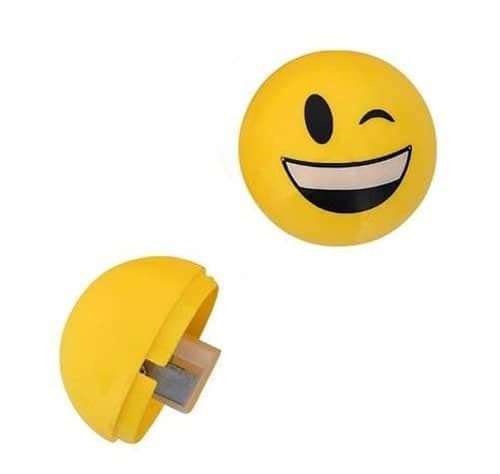 Emoji Pencil Sharpener - Winking Smiley | Kid's Gift