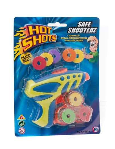 Hot Shots Foam Disc Shooter | Low Cost Gifts for Kids