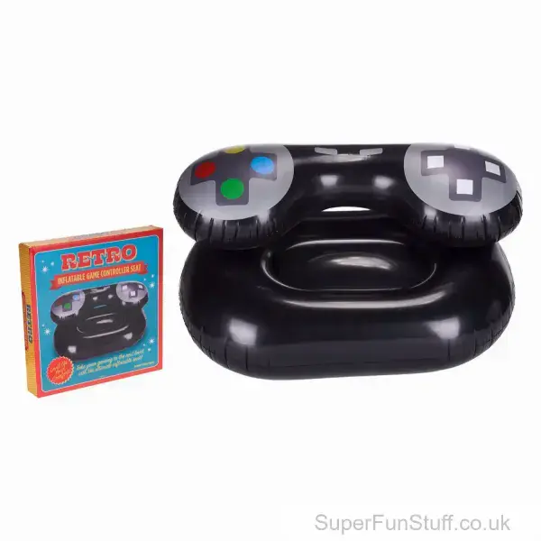 Inflatable Gaming Chair For Kids - Boxed | SuperFunStuff.co.uk