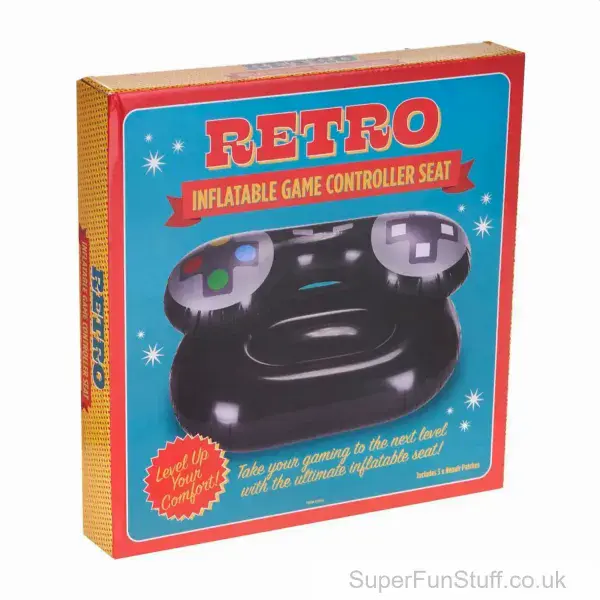 Inflatable Gaming Chair For Kids - Boxed | SuperFunStuff.co.uk