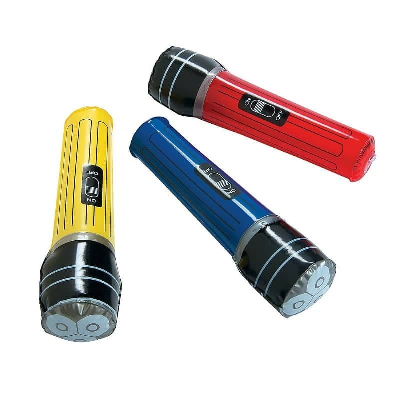 Inflatable Torch | Blow Up Novelty Toy | Choice of Colours | Low Cost ...