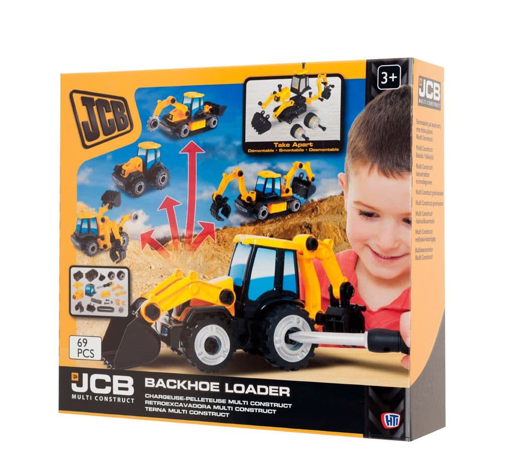 JCB Backhoe Loader 5 Vehicles | Low Cost JCB Toys for Kids