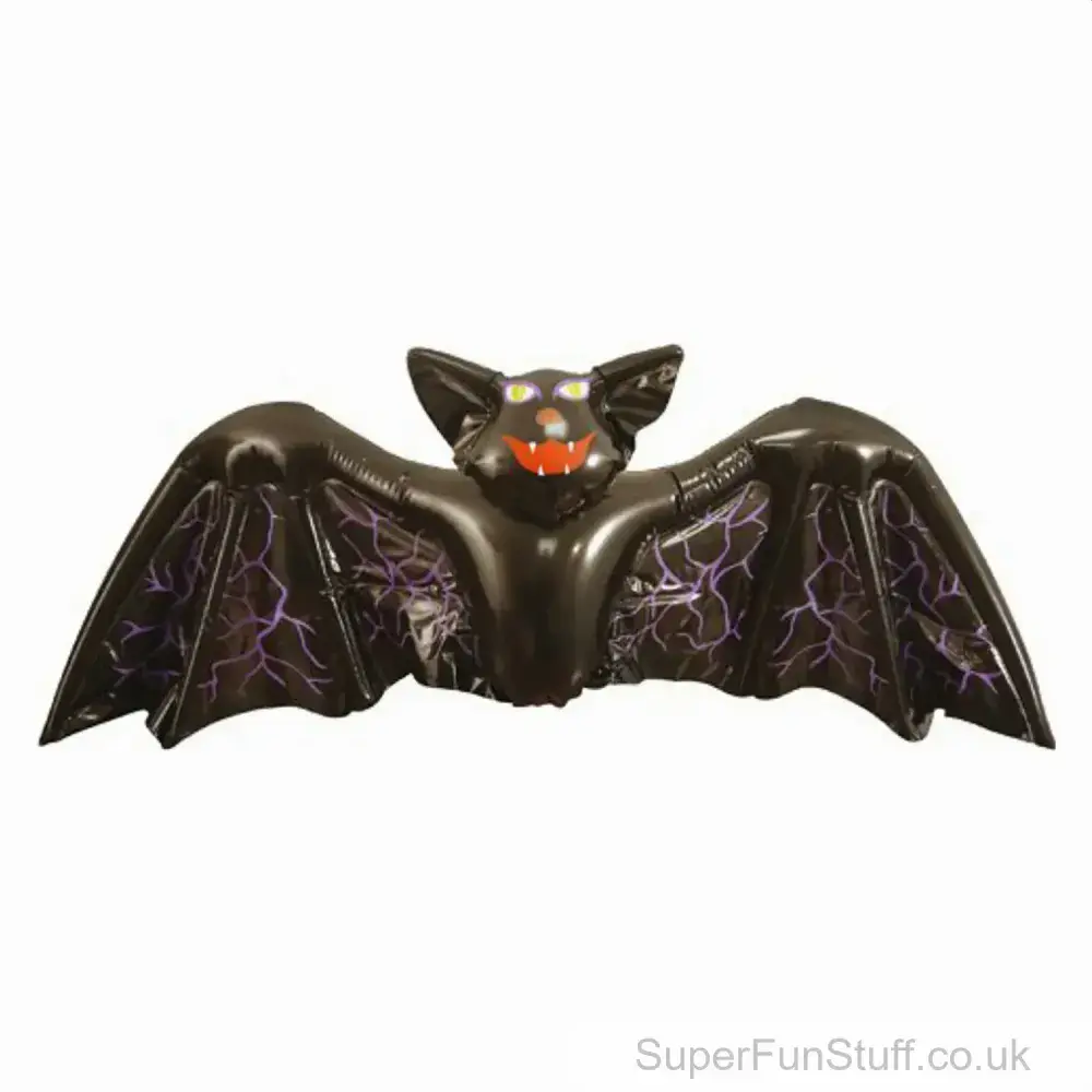 Large Inflatable Black Bat - 130cm | Inflatable Animal Toys | Halloween ...