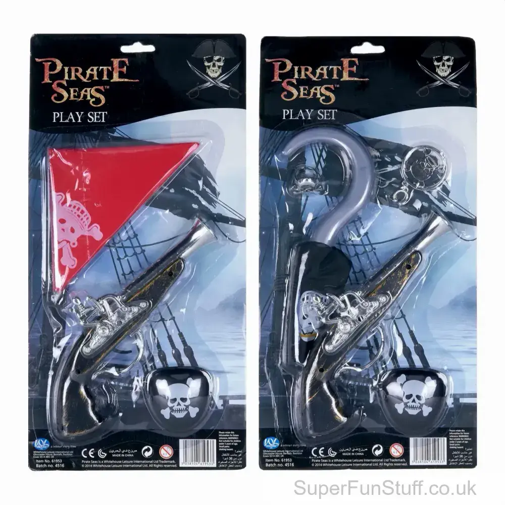 Pirate Telescope Play Set With Accessories | Pirate Party Bag Toys