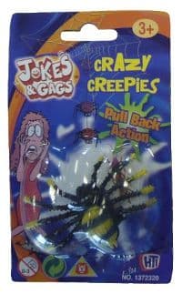Pull Back Spider Prank Toy | Low Cost Joke Gifts