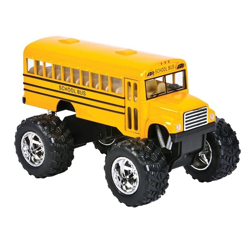 Diecast Pull Back School Bus Truck | Novelty Toy Vehicles