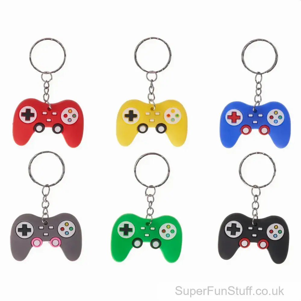 Small Game Controller Keyring (2.5cm) | Cheap Key Rings For Kids UK
