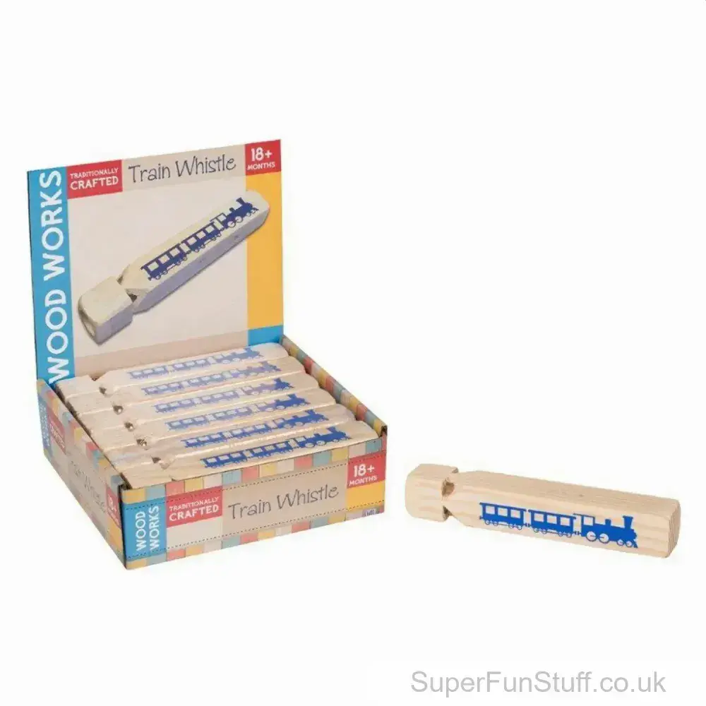 Toy Wooden Steam Train Whistle | Unique Novelty Gift Ideas | Musical ...