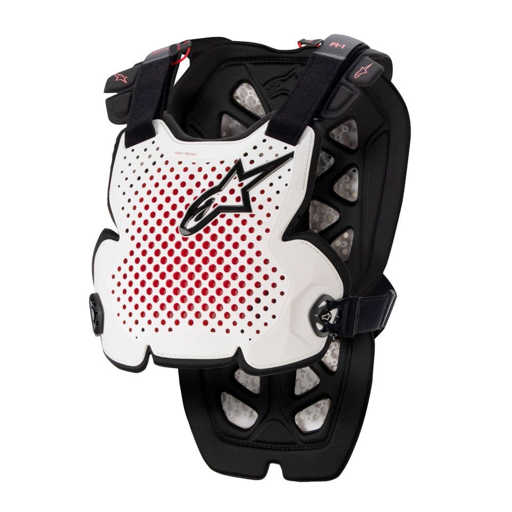 Alpinestars A1 Pro Chest Protector - White Red