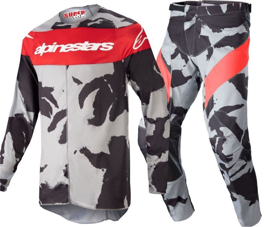 Alpinestars Racer Tactical Motocross Kit - Cast Red