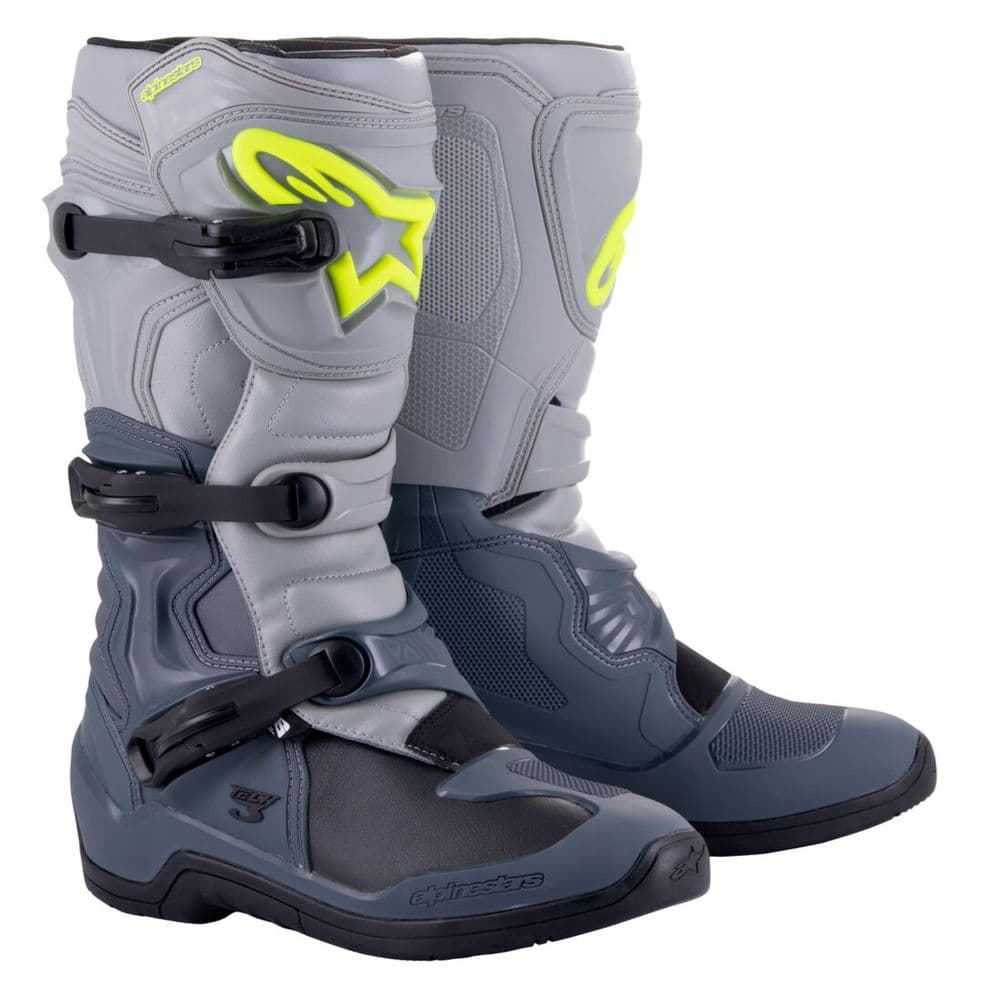 Alpinestars Tech 3 Motocross Boots - Grey