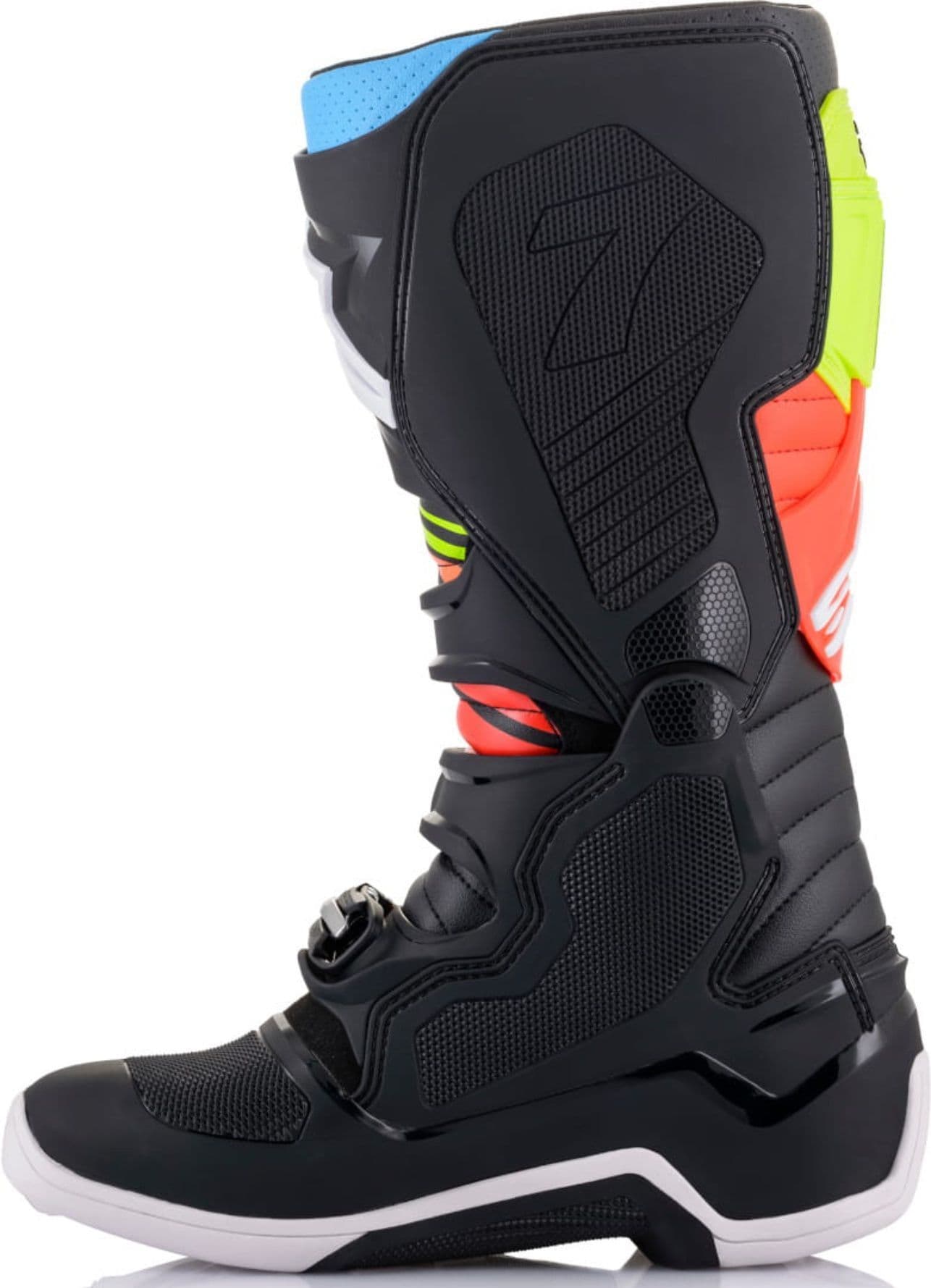 Alpinestars Tech 7 MX Boots - Black Yellow Red Flo