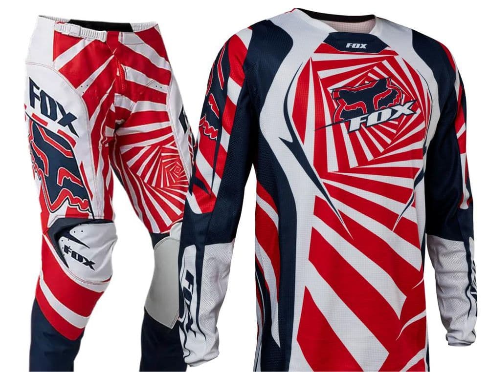 Fox 180 GOAT Limited Edition Motocross Kit Combo - Navy