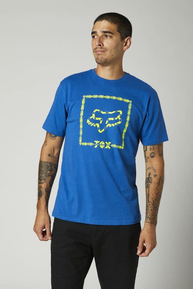 Fox Cell Block SS Premium Tee - Royal Blue