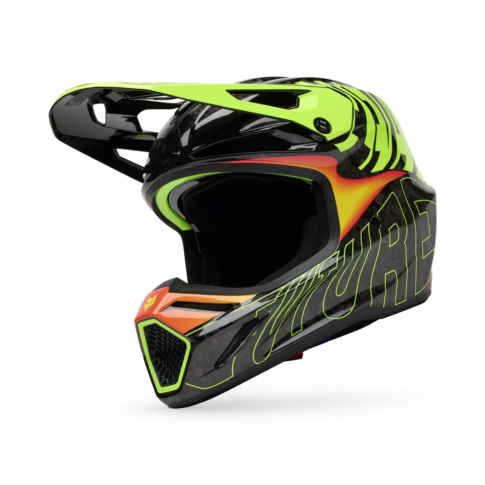 Fox V3 RS Elevated Limited Edition Carbon Motocross Helmet