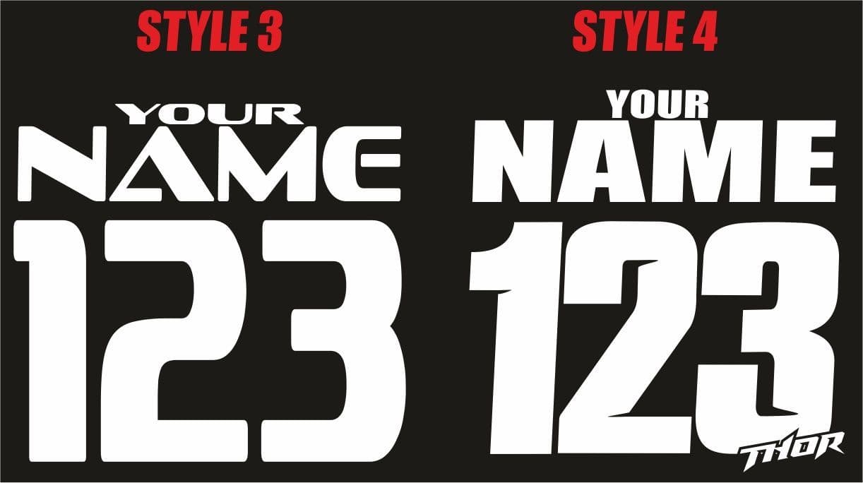 MX26 Thor Sportmode Synth Motocross Kit Combo - Black