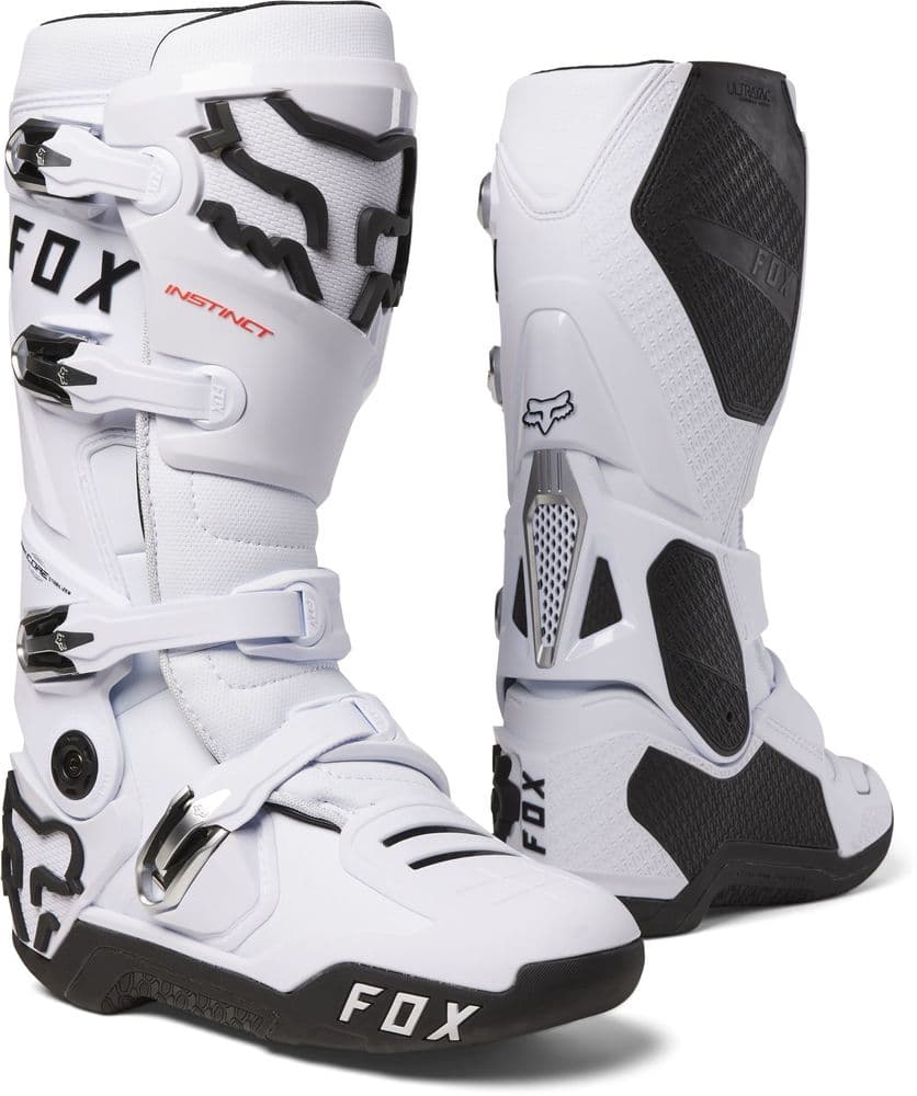 NEW Fox Racing Instinct Motocross Boots - White