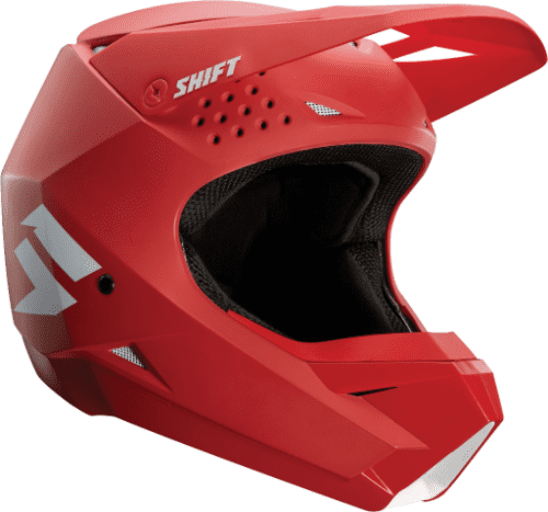 Shift Whit3 Label Kids Helmet - Red