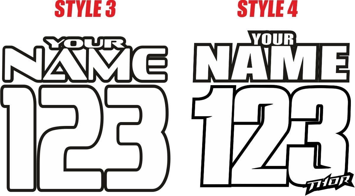 Thor Prime Ace Motocross Kit Combo - Midnight Grey
