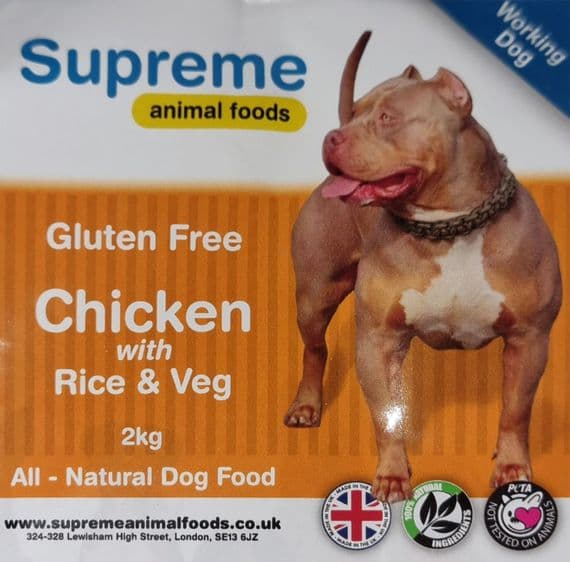 supreme animal foods premium hypoallergenic dry dog food
