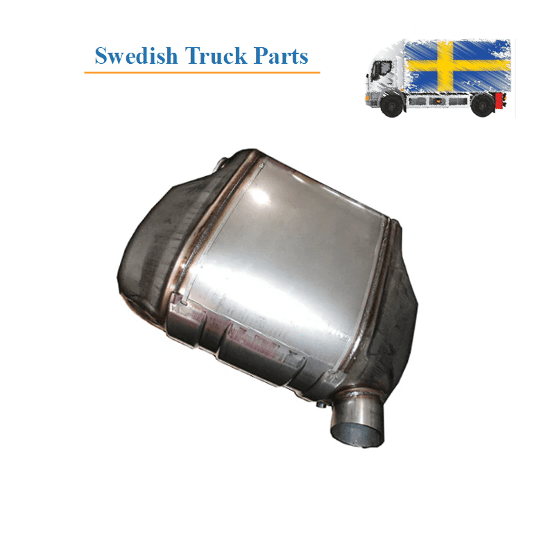 Iveco Exhaust Silencer AD/AT Stralis Trakker SCR Euro 4 5 DPF ...
