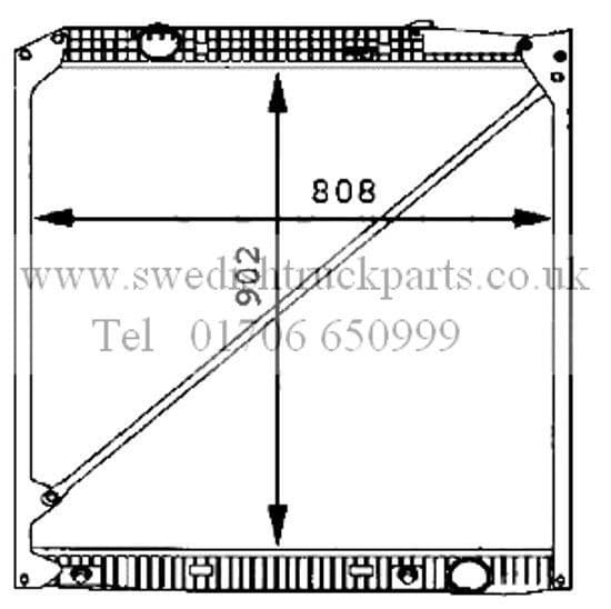 Mercedes Actros MP1 MP2 MP3 Radiator 9425001003 9425001603