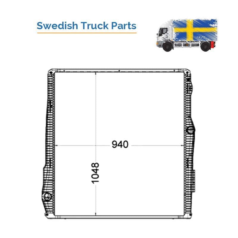Scania Radiator Engine Coolant 1781365 R230 R270 R310 R340 R380 R400 ...