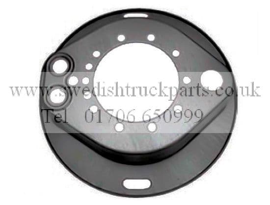Scania Rear Brake Shield Back Plate 10" 254mm 2026070 1378432 1367309 ...