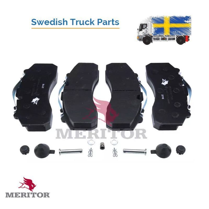 Man Rear Brake Pad Kit Meritor TGA TGS TGX TGL TGM 81508206056 ...