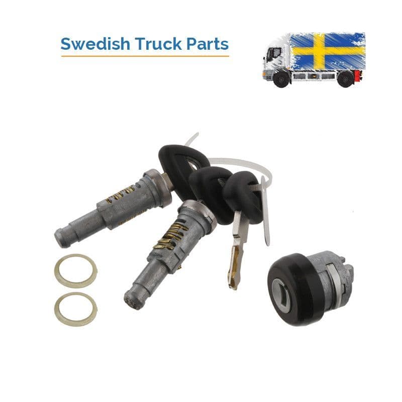Scania Door Barrel Key Ignition Barrel Complete Key Lock Set P230 P270 ...