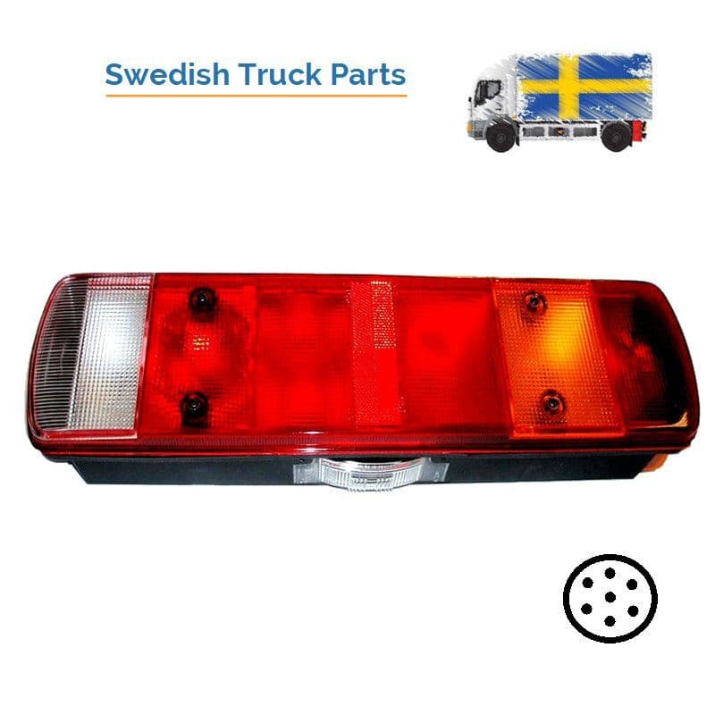 Scania Rear Lamp Light RH Right with Reverse Alarm P230 P270 P280 P310 ...