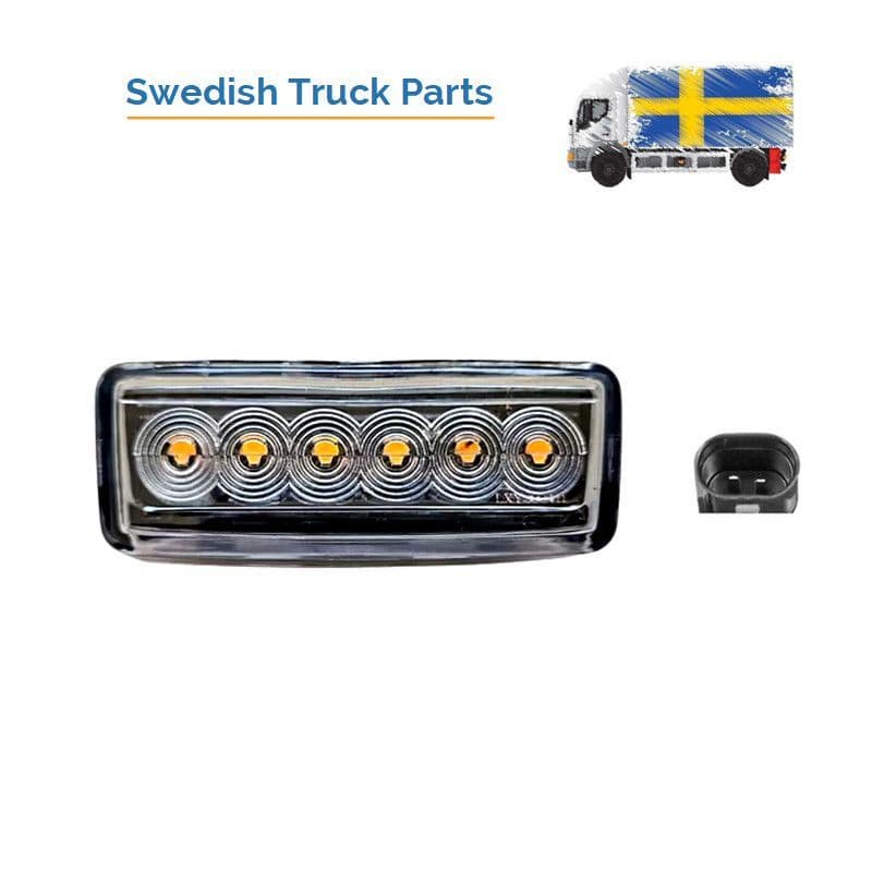 Scania Indicator Lamp LED Repeater Light 2083830 1928063 P230 P270 P280 ...