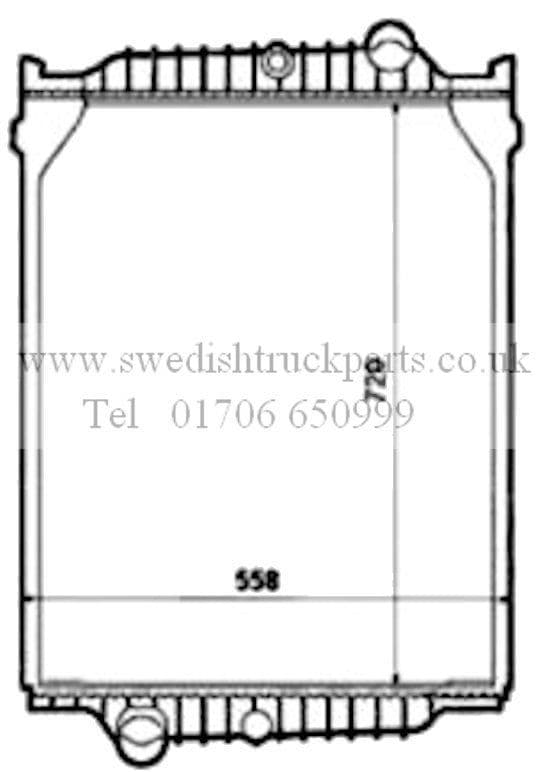 Volvo FL6 Radiator 20555291 8113629 3183983 8112976 TD63 D6A