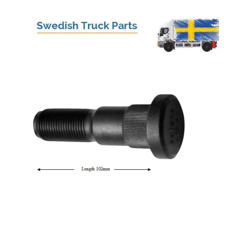 Volvo Front Wheel Stud Bolt Alloy Wheels FH FM FM7 FM10 FM12 FH12 FH16 ...