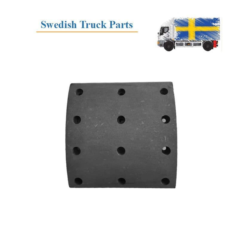 Volvo Brake Linings Kit 8" 203mm Per Shoe VL88 FH FM FM7 FM10 FM12 FH12 ...