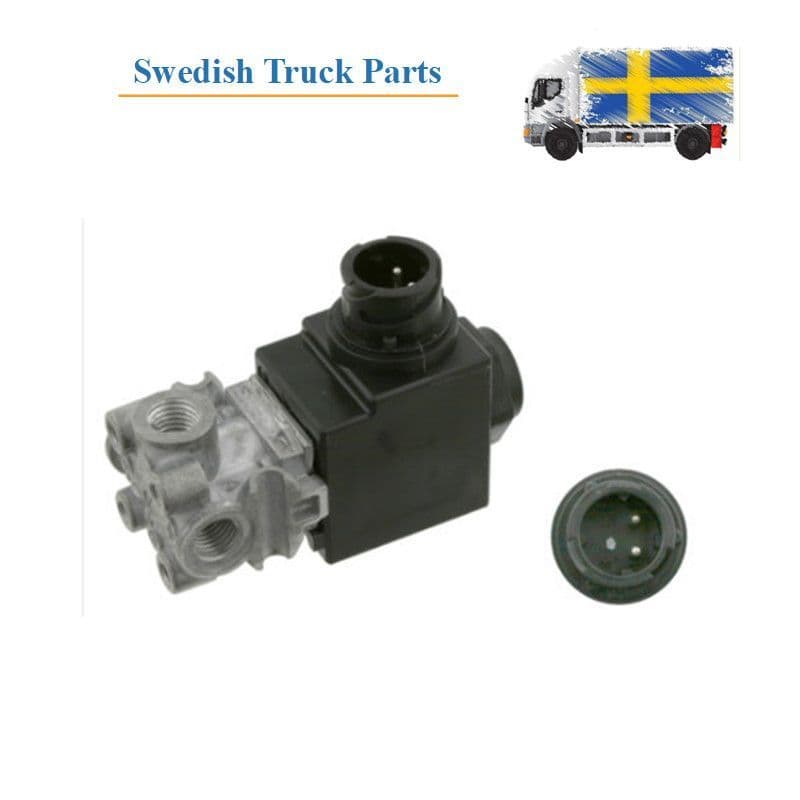 Volvo Diff Lock Solenoid Round Plug FM FM7 FM10