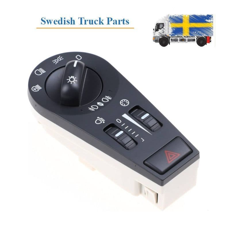 Volvo Headlight Hazard Switch 20953573 20942846 20466304 FM FH FM9 FM12 ...