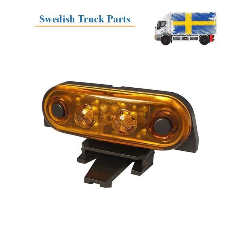 LED Volvo Roof Marker Lamp Sunvisor Light Amber for FM FH FM9 FM12 FM13 ...