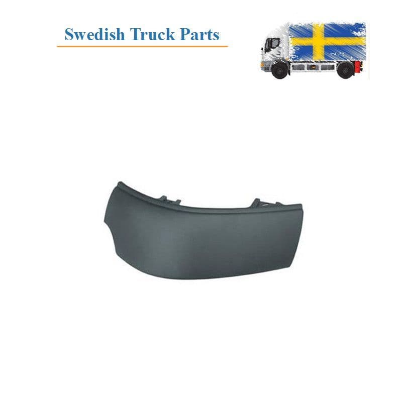 Volvo Front Corner Bumper Section Panel RH Right Black ABS Plastic FH ...
