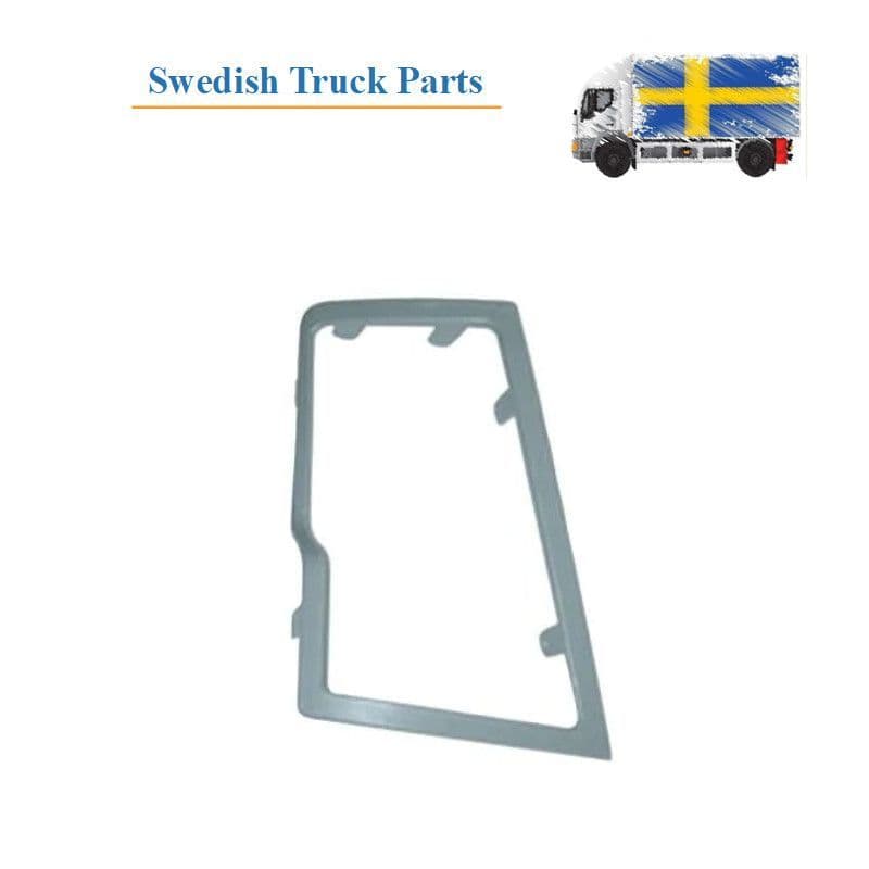 Volvo Headlight Surround Frame Trim LH Left matt silver FM FM9 FM12 ...