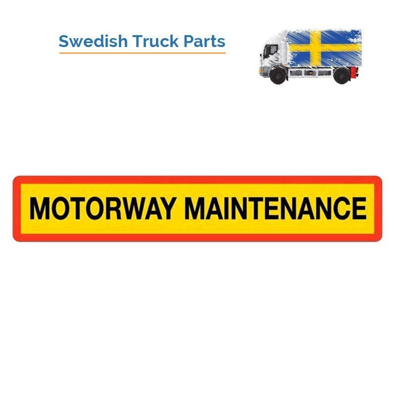 Scania Motorway Maintenance Marker Board