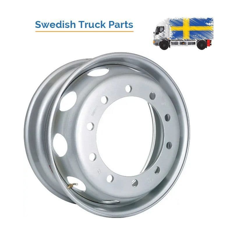 Scania Rear Wheel Rim Steel 9.00 x 22.5 P94 R94 P114 R114 P124 R124 ...
