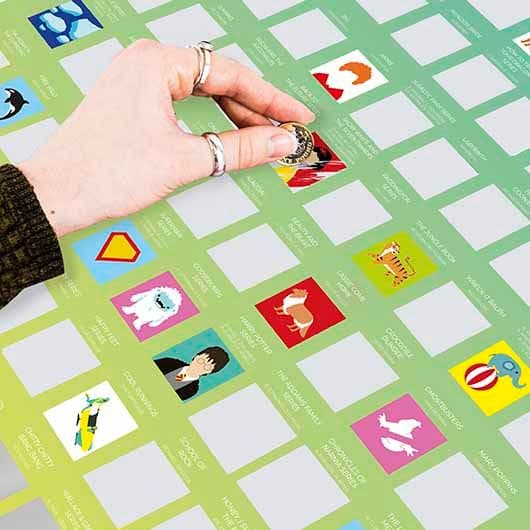 100 Family Movies Bucket List Poster | Bucket List Ideas | Birthday Gifts