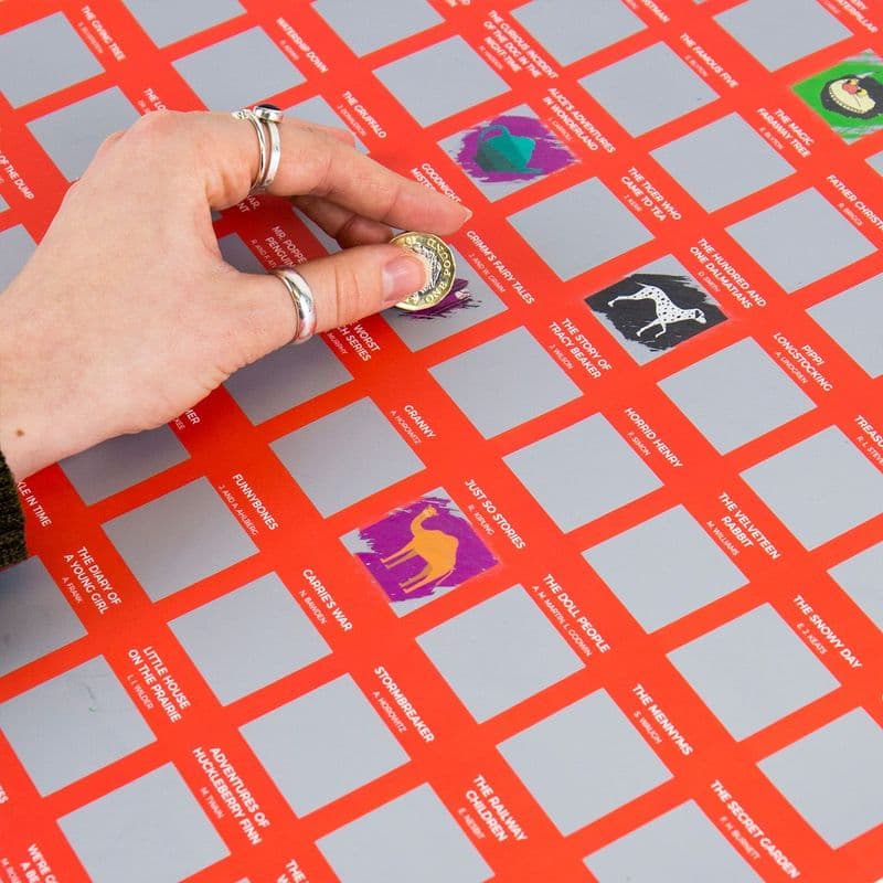 100 Kids Books Bucket List Poster | Bucket List Ideas | Children's Gifts