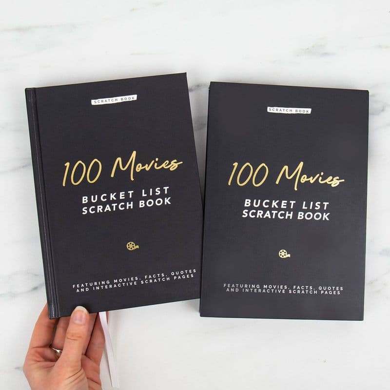 100 Movies Bucket List Book | Bucket List Ideas | Gifts for Couples