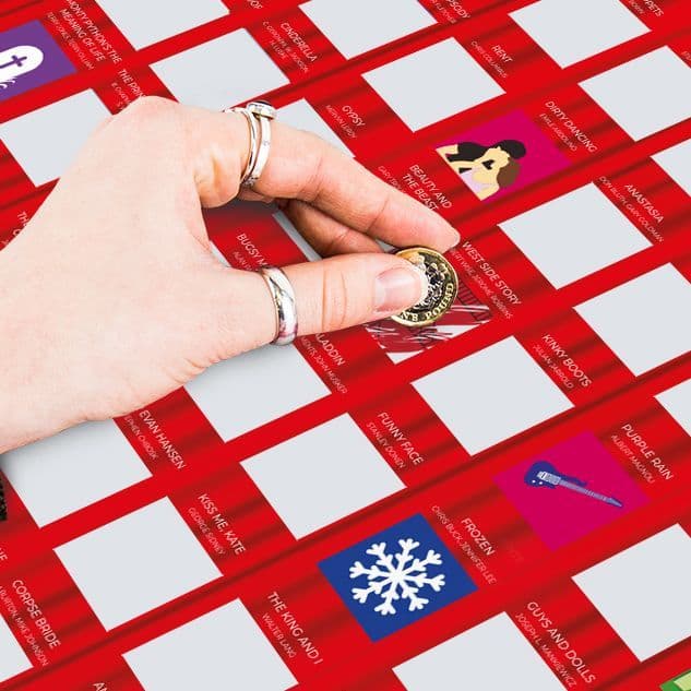 100 Musicals Bucket List Poster | Bucket List Ideas | Birthday Gifts