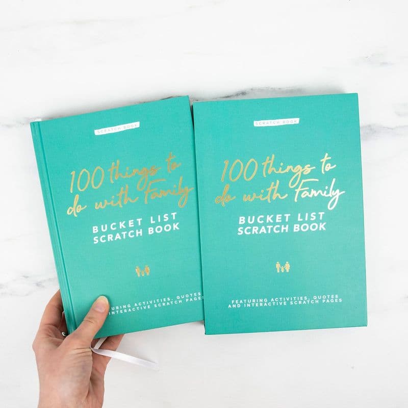 100 Things To Do With Family Bucket List Book | Bucket List Ideas