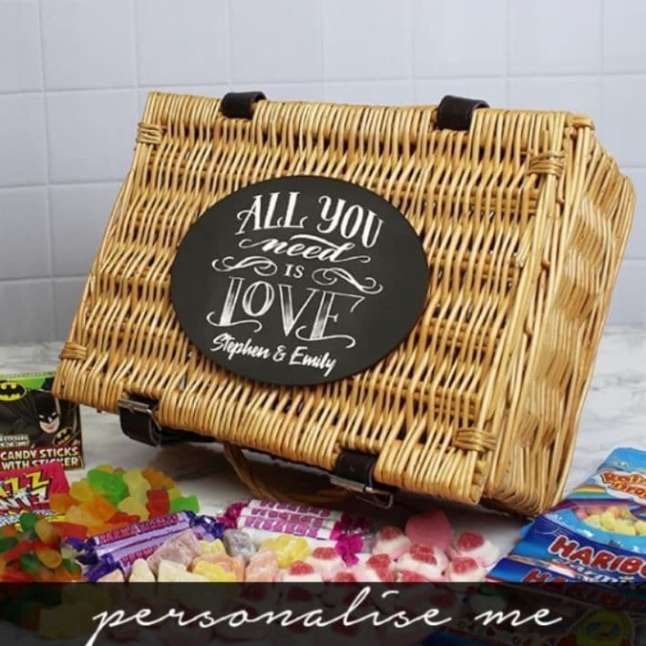 Retro Sweet Hamper | Gift Hamper Ideas | Unique Gifts for Couples