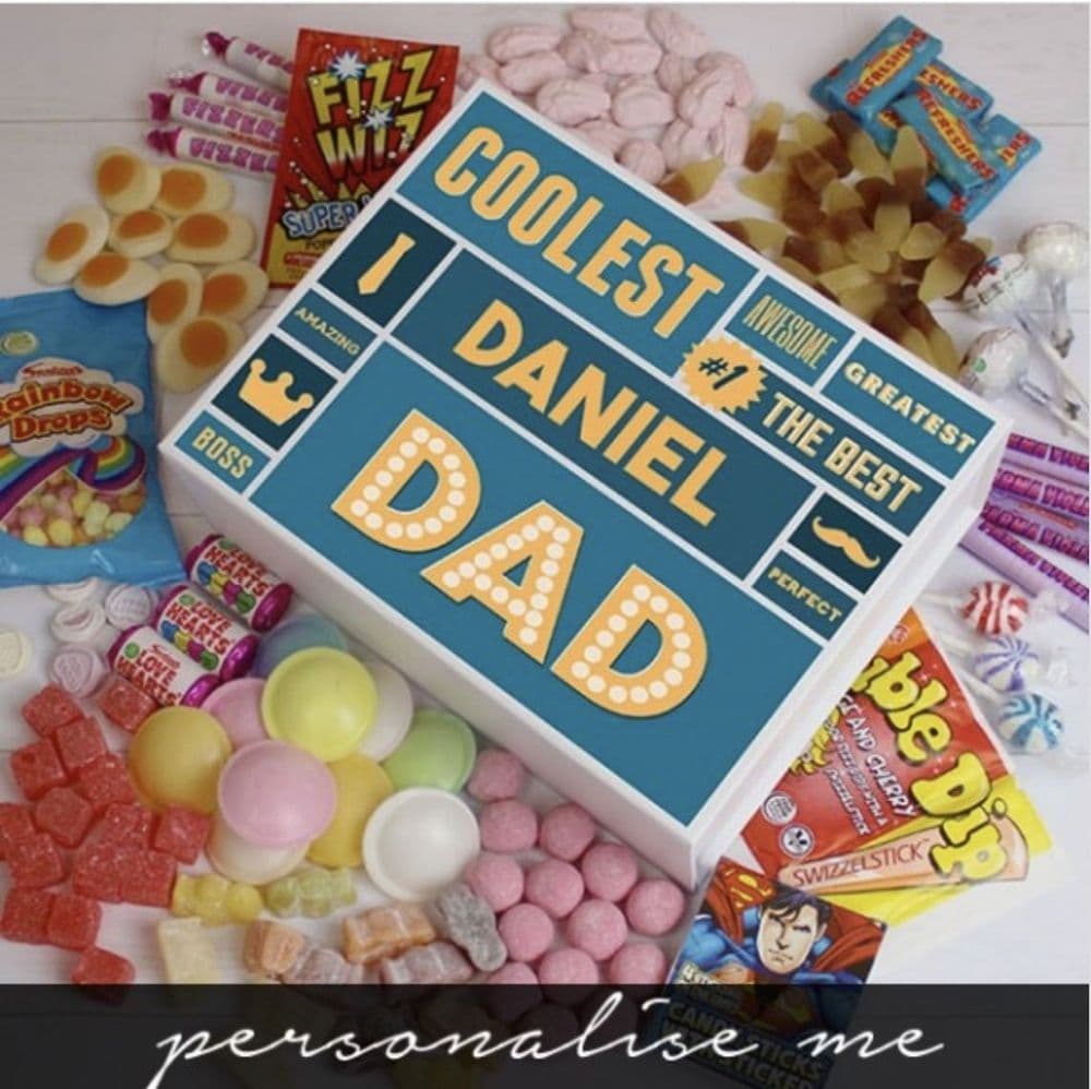 Best Dad Sweet Box | Father's Day Gifts| Personalised Father's Day Gift